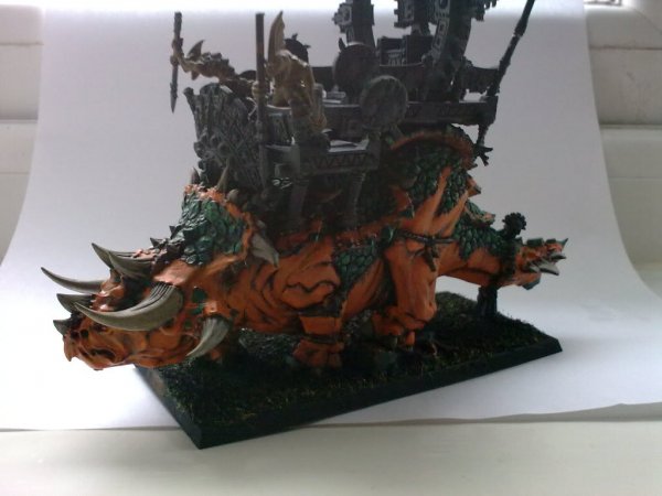 WIP Stegadon. | Lustria Online