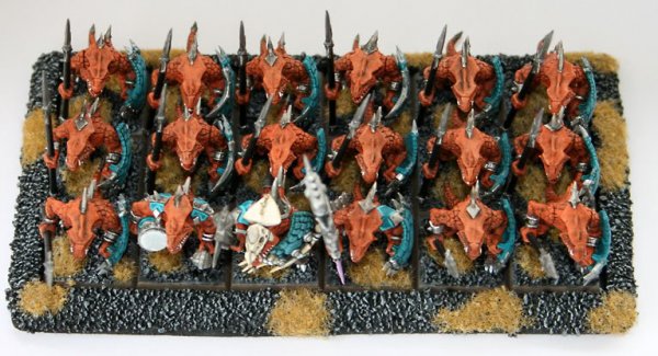 Orange Lizardmen | Lustria Online