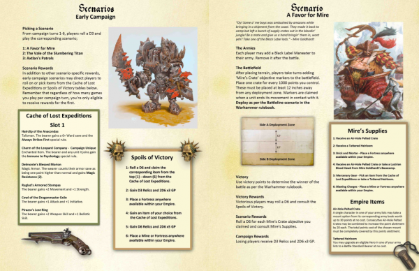 8th Ed. - Conquest of Lustria: Campaign Adventure (3.0) | Lustria Online