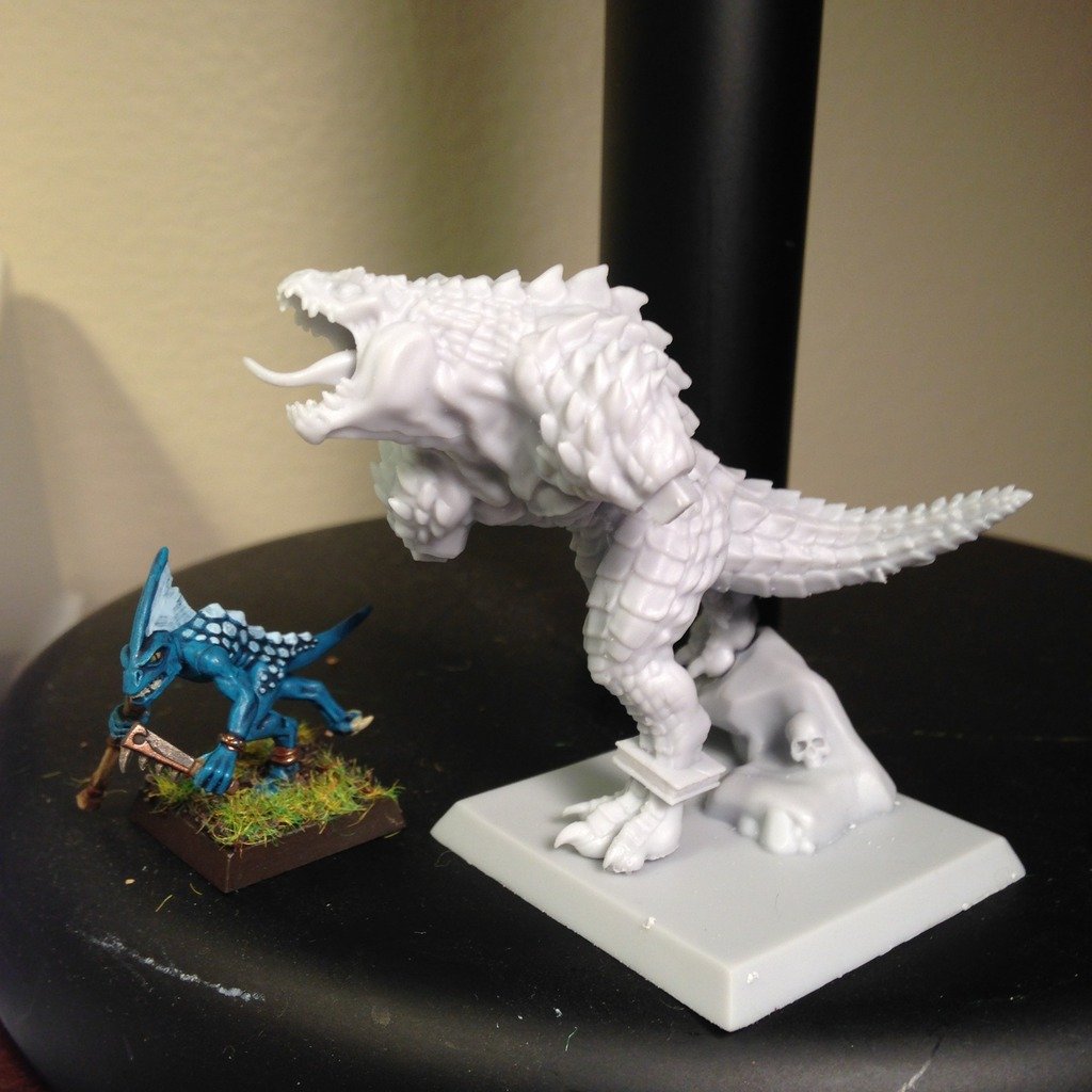 First Post-Custom model Kroxigor | Page 23 | Lustria Online